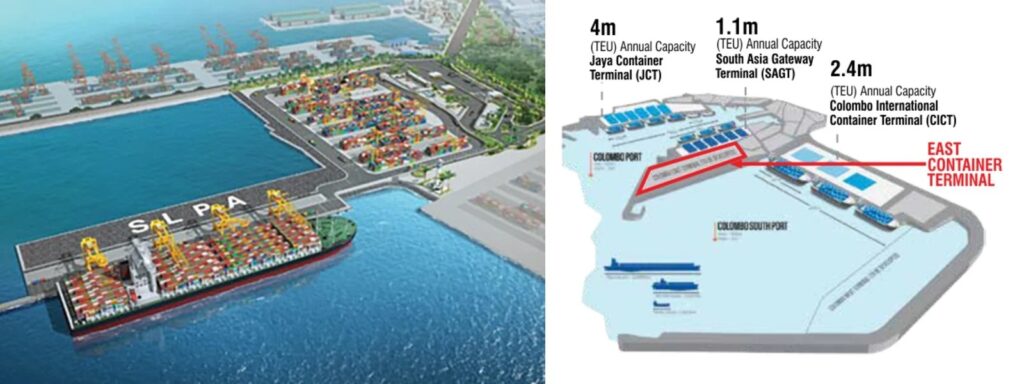 Sri Lanka offers East Container Terminal to Japan: President - ரெலோ ...
