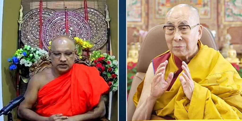 Sri Lankan Buddhist monks invoke blessings on Dalai Lama - ரெலோ - தமிழ் ...