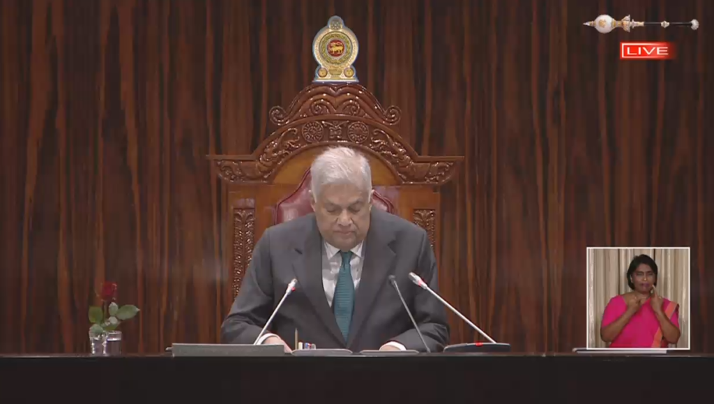 President tables IMF agreement in Parliament - ரெலோ - தமிழ் ஈழ விடுதலை ...